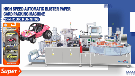 GAC-380 Blister Card Packing Machine for Toy Car - Buy paper plastic ...