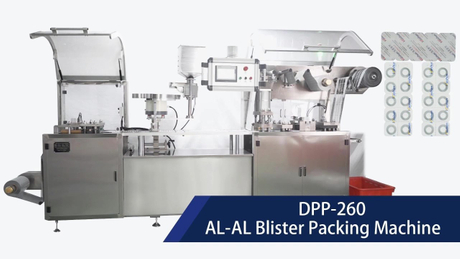 DPP-260 Alu/Alu Tablet Blister Packing Machine - Buy Blister Packing ...