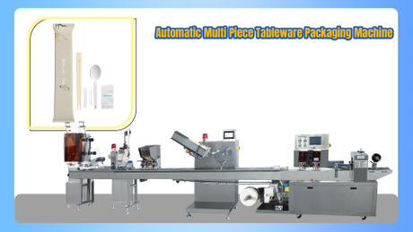 Automatic Tableware Packing Machine Line