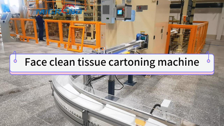 Facial Tissue Cartoning Machine