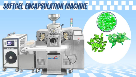 RH-130 Softgel capsule production line - Migrand Machinery